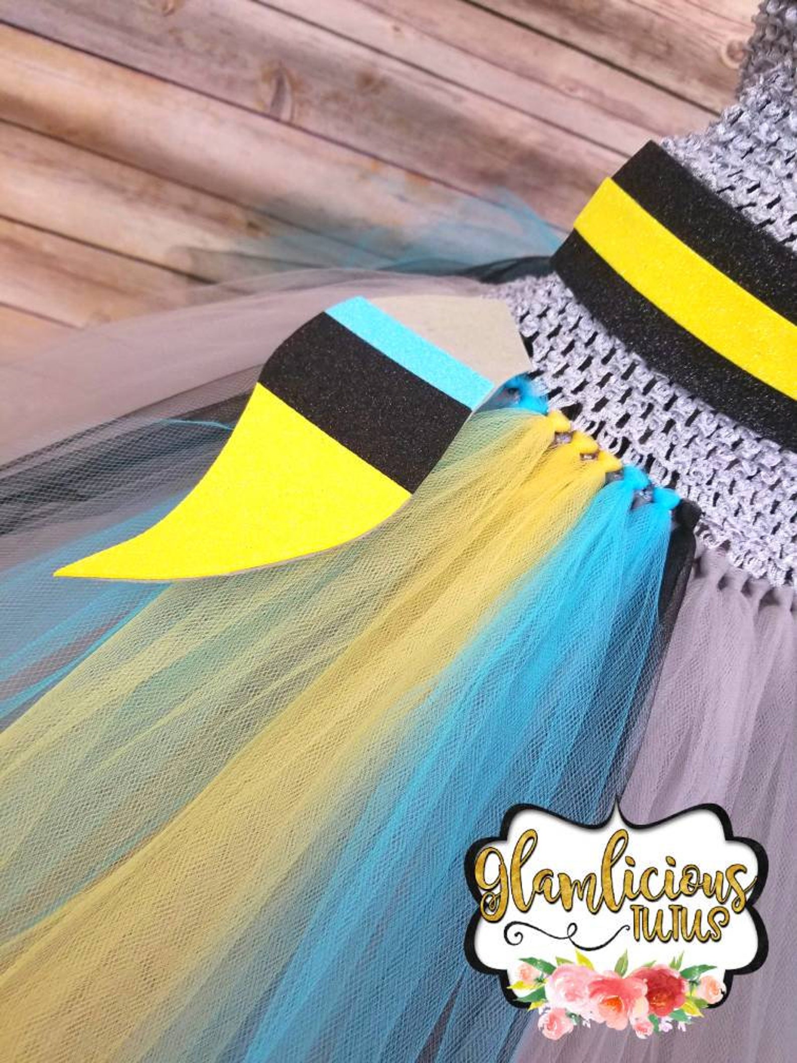 Angelfish Inspired Tutu Dress Costume | Fishy Tutu Dress| Fish Tutu ...