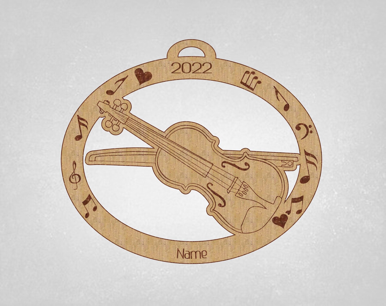 Violin Violin Ornament Personalized Violin Gift Violin - Etsy