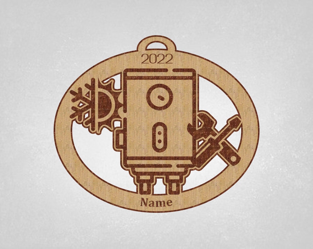 Boiler Tech, Boiler Tech Christmas Ornament, Boiler Tech Wood Ornament ...