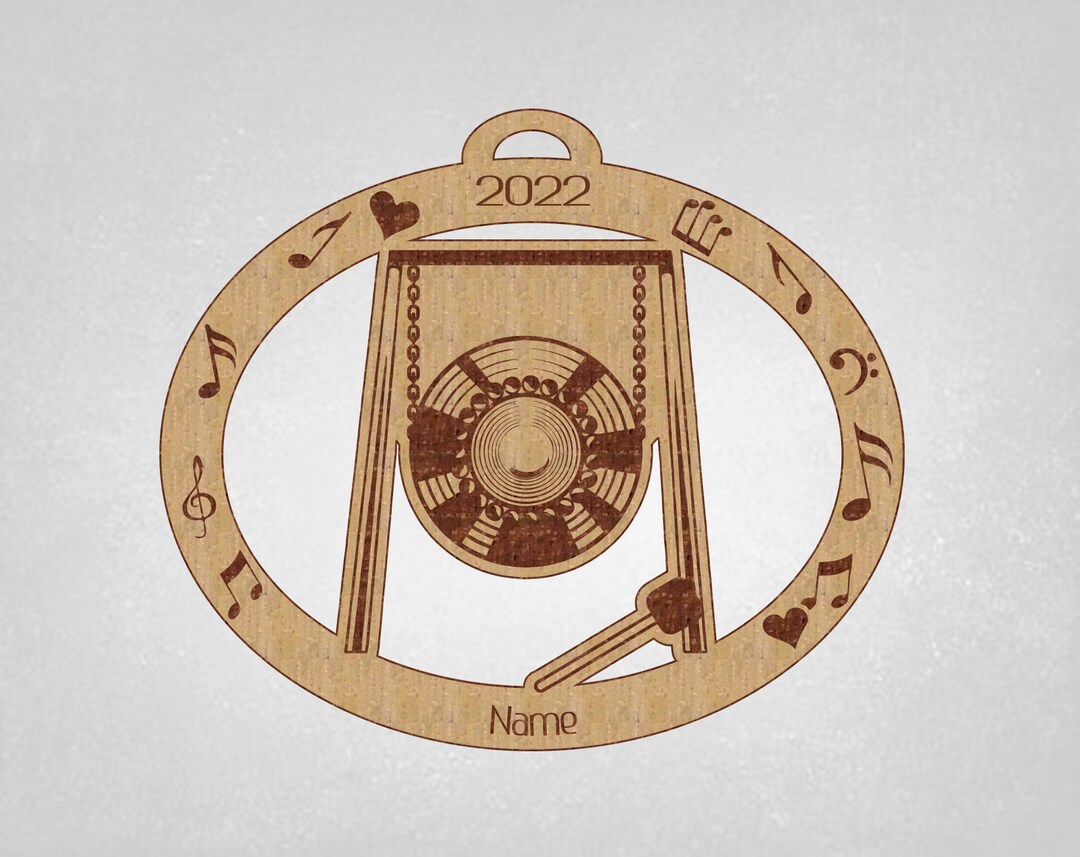 Gong Gong Ornament Personalized Gong Gift Gong Christmas - Etsy