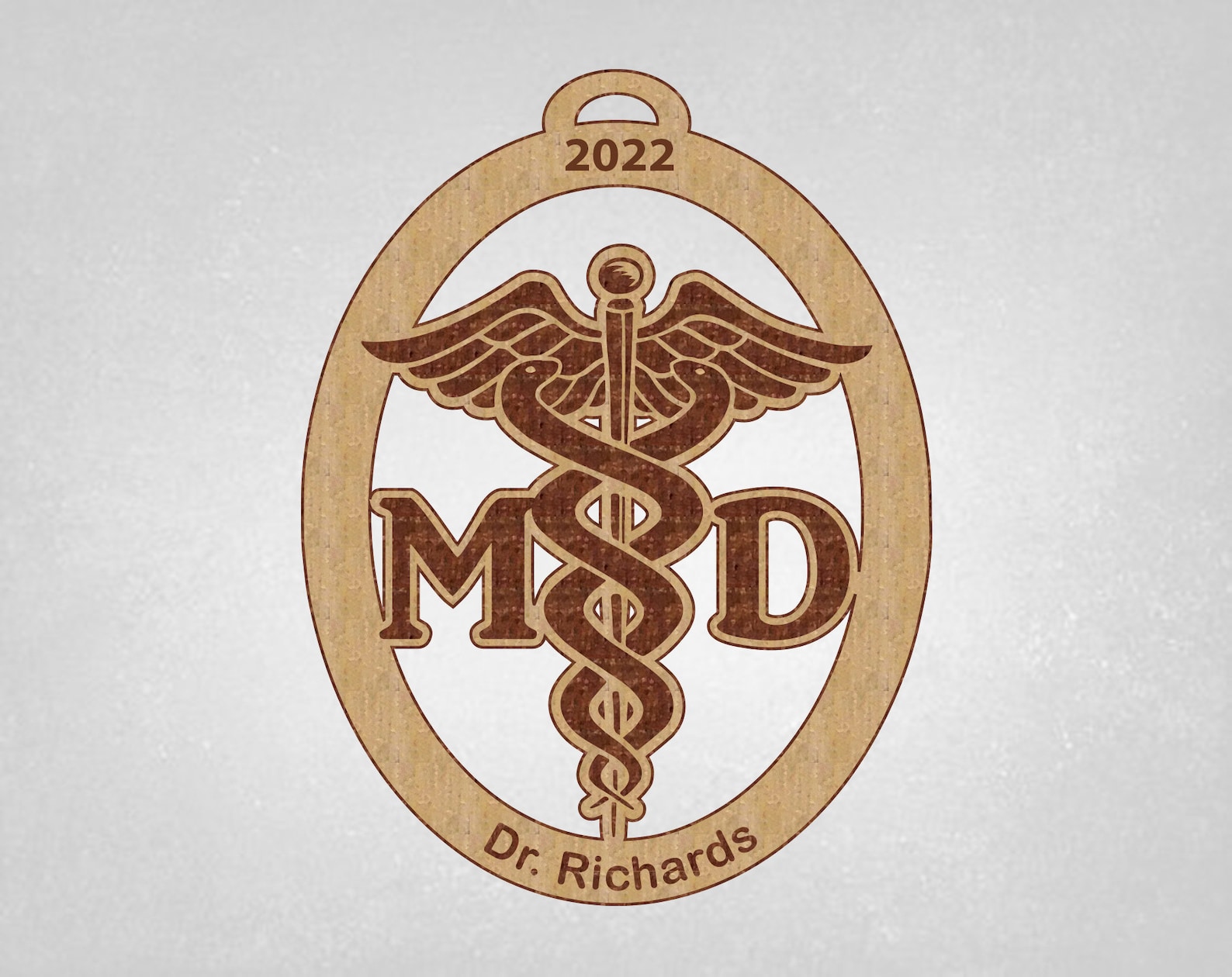 Doctor Ornament MD Ornament Christmas Ornament Personalized | Etsy