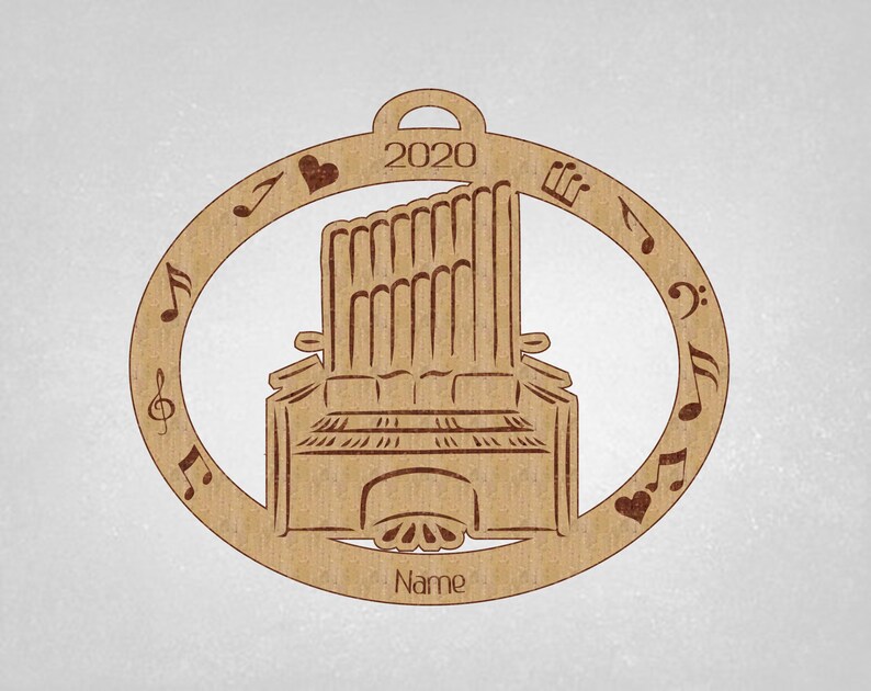 Pipe Organ Pipe Organ Ornament Personalized Pipe Organ Gift | Etsy