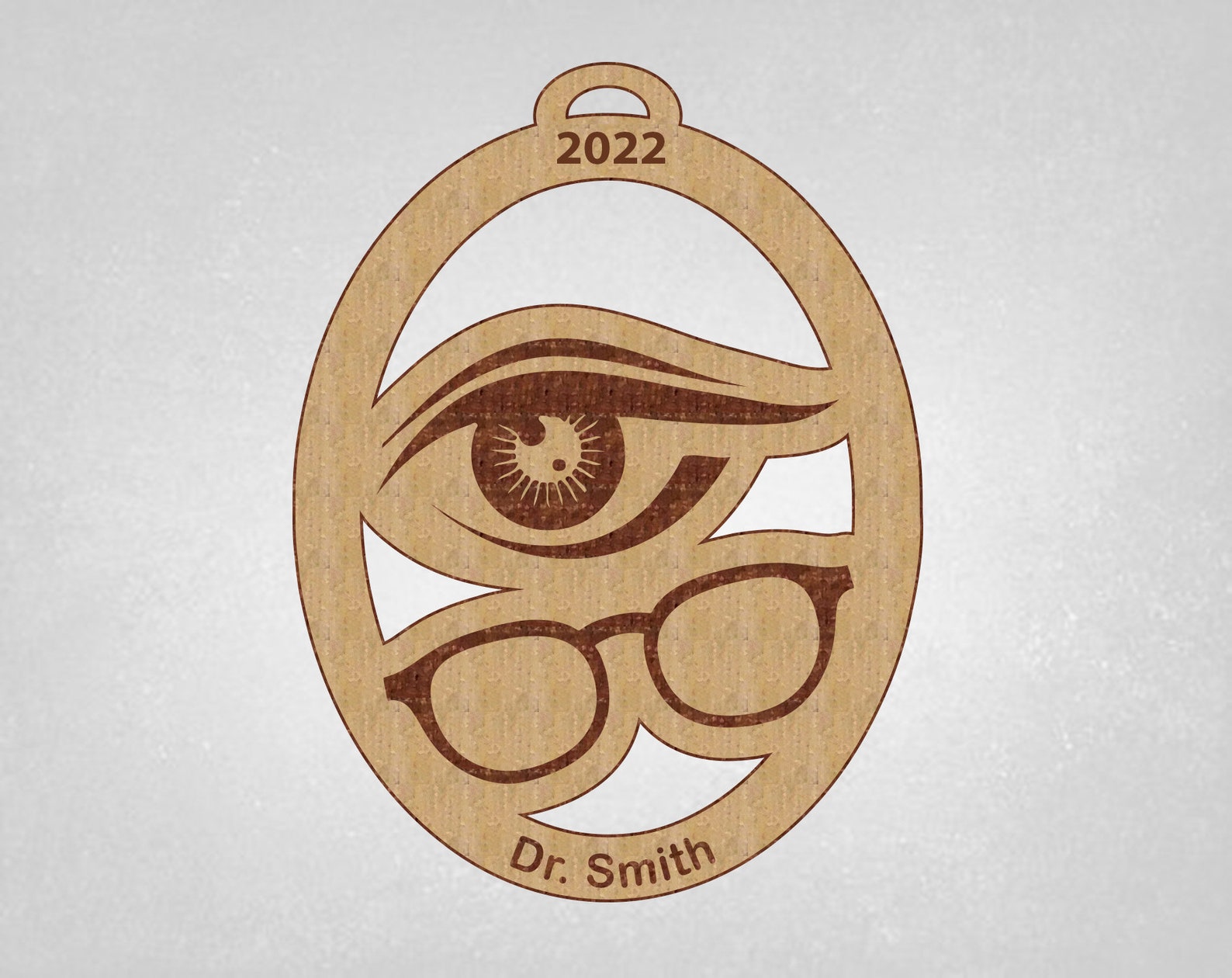 Optometrist Ornament, Ophthalmologist Ornament, Christmas Ornament ...