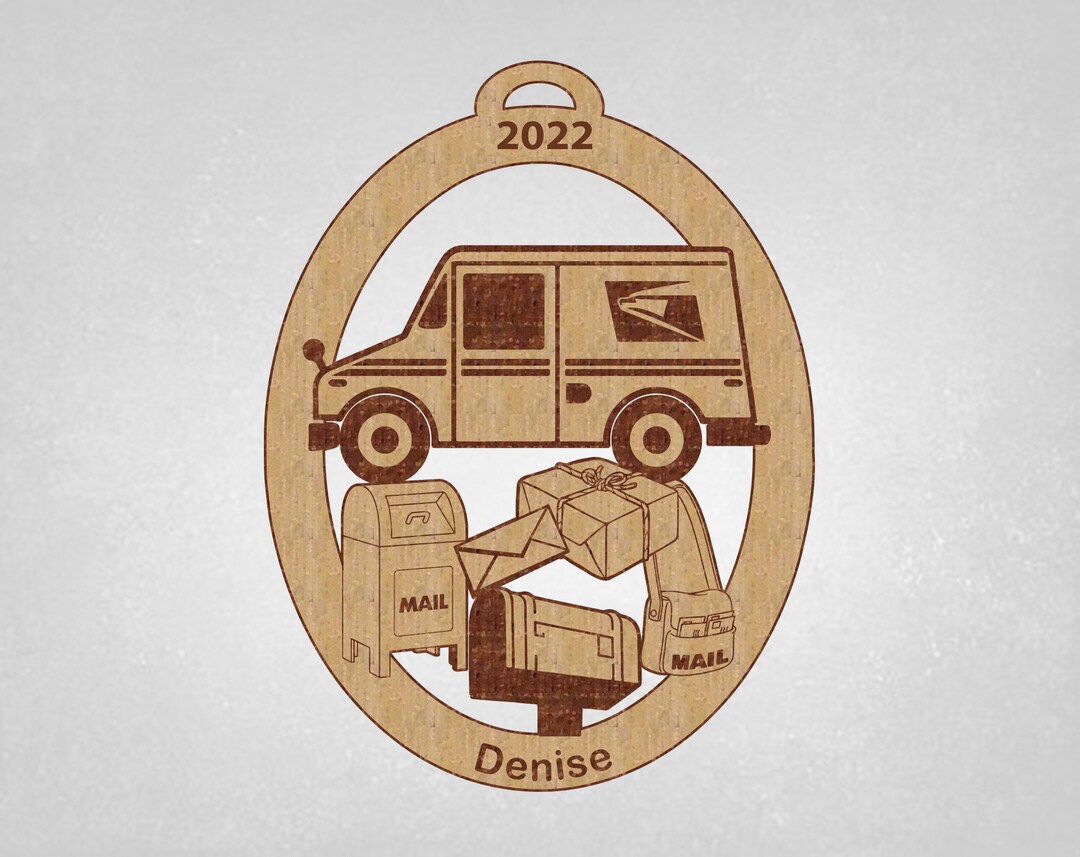 Mail Carrier Ornament Mailman Ornament Christmas Ornament - Etsy