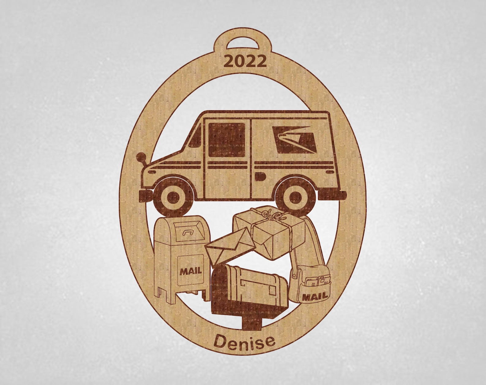 Mail Carrier Ornament Mailman Ornament Christmas Ornament - Etsy