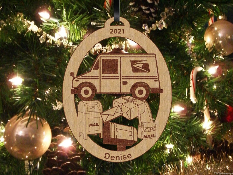 Mail Carrier Ornament Mailman Ornament Christmas Ornament - Etsy