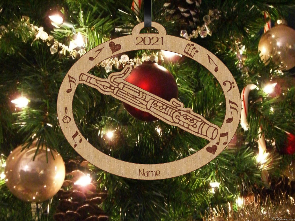 Bassoon Bassoon Ornament Personalized Bassoon Gift Bassoon - Etsy
