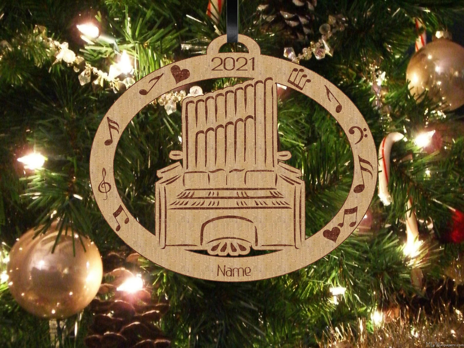 Pipe Organ Pipe Organ Ornament Personalized Pipe Organ Gift - Etsy