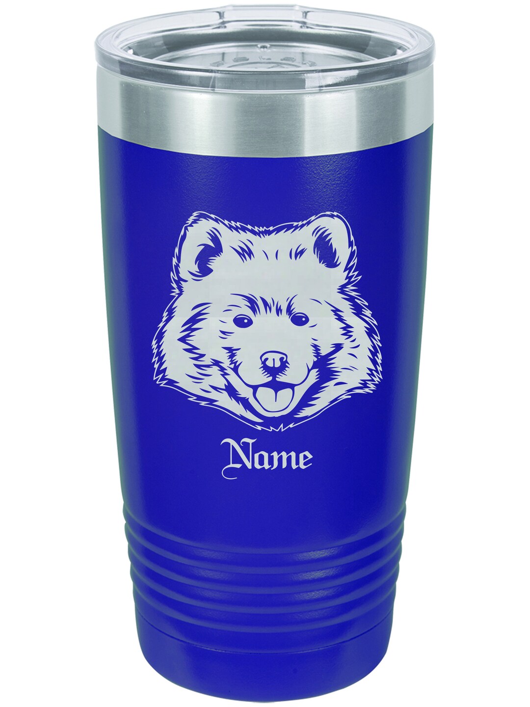 Samoyed, Personalized Samoyed Dog Insulated Tumbler, Samoyed Dog Gifts ...