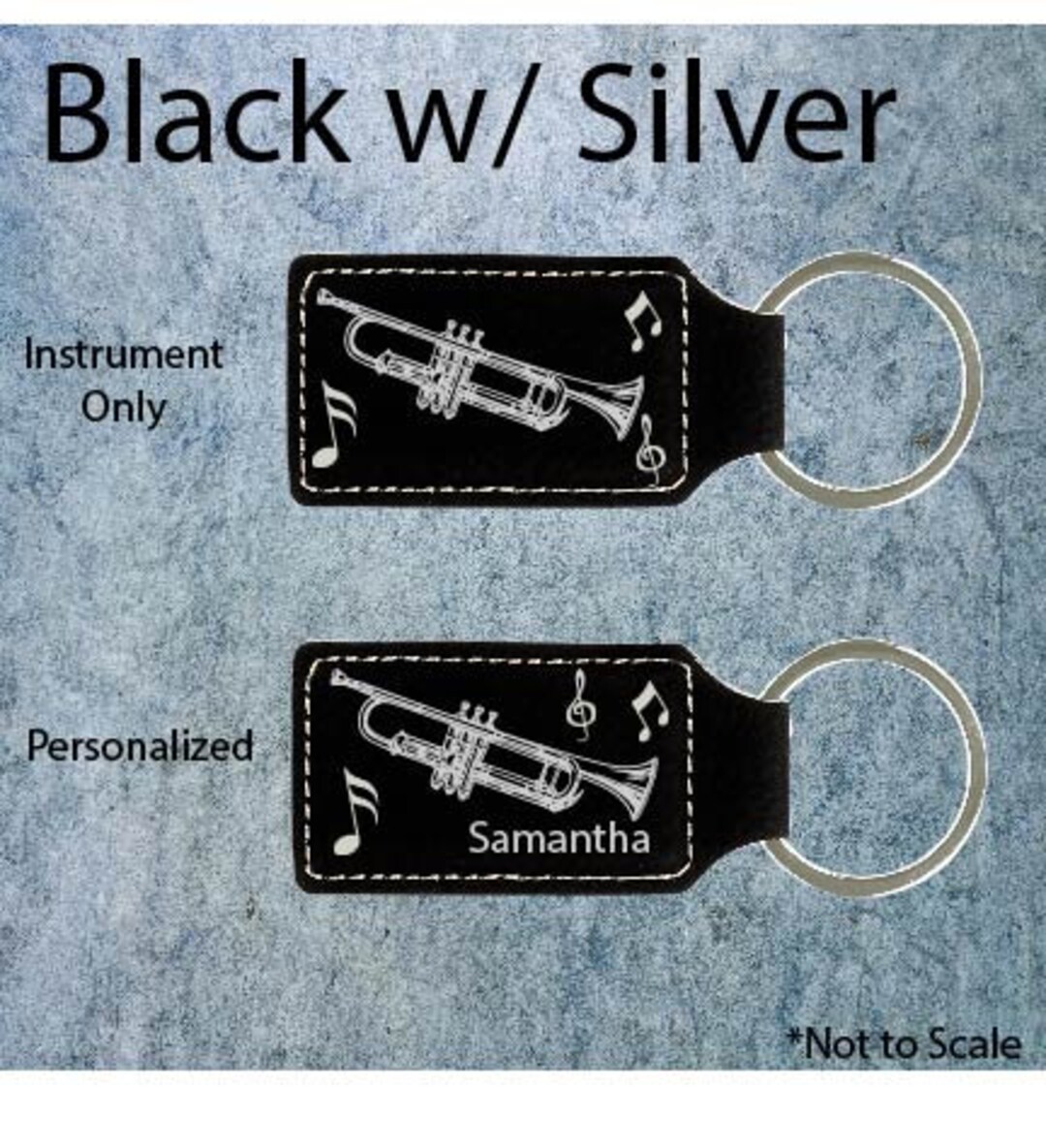 Trumpet Player Keychain, Trumpet Player Gifts, Trumpet Player Christmas ...