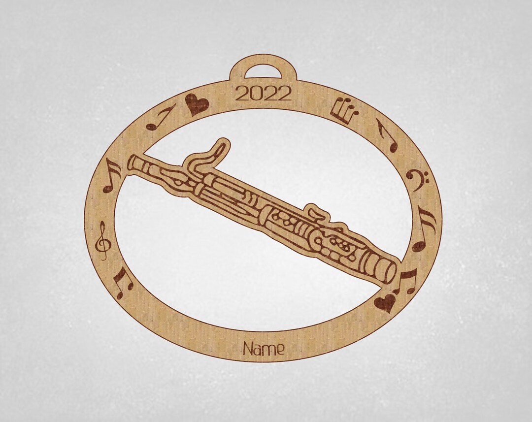 Bassoon Bassoon Ornament Personalized Bassoon Gift Bassoon - Etsy