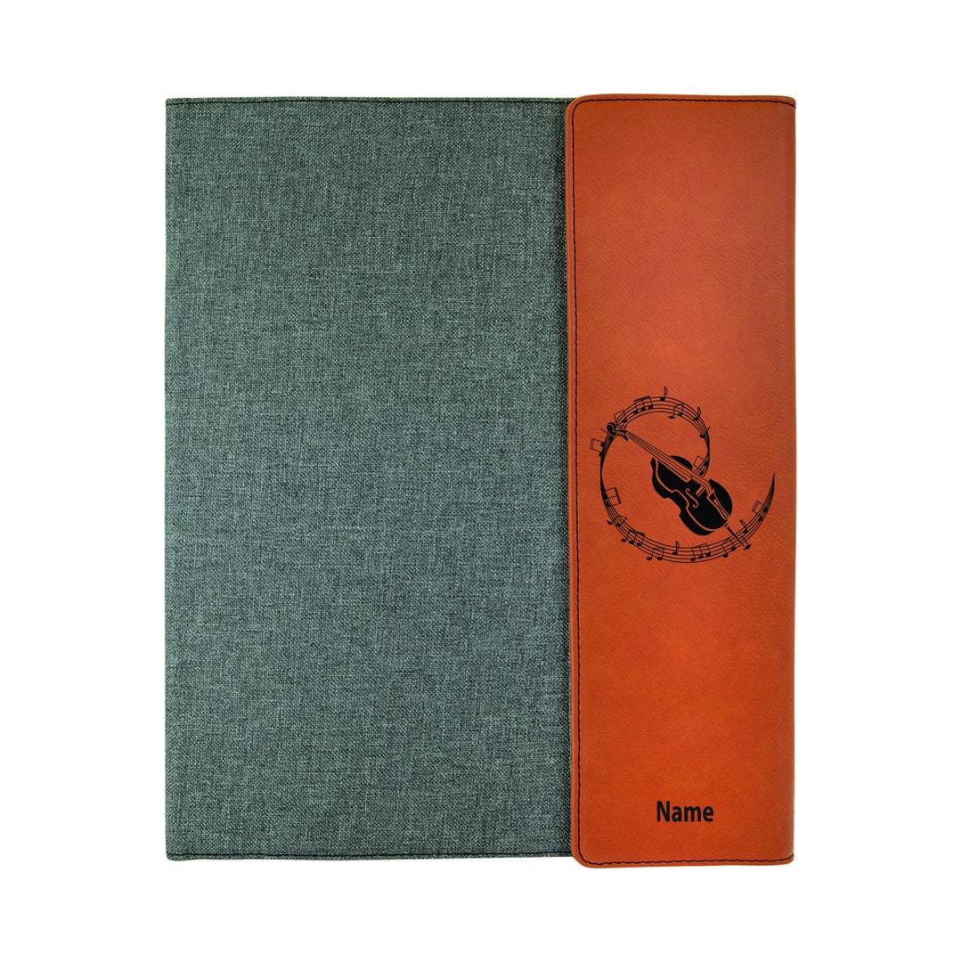 Cello Personalized Notebook, Cello Player Gift, Cello Portfolio, Cello ...