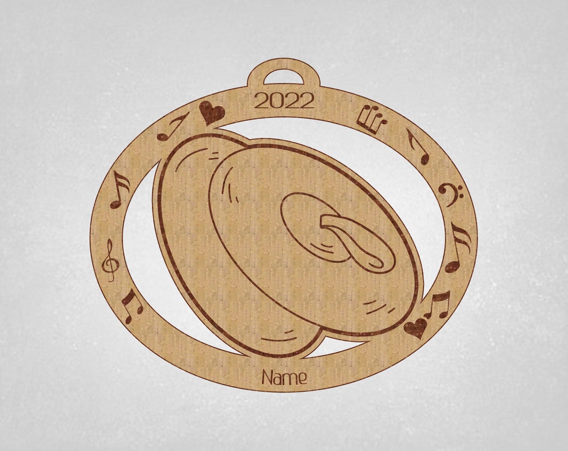 Cymbals Cymbals Ornament Personalized Cymbals Gift Cymbals - Etsy