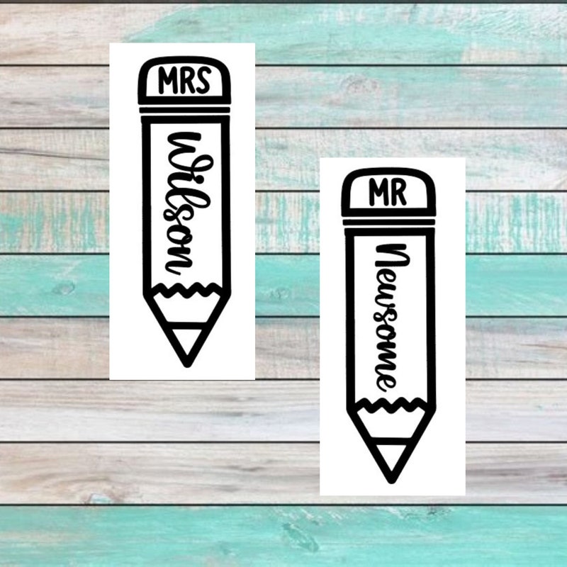 Teacher Vinyl Decal - Etsy