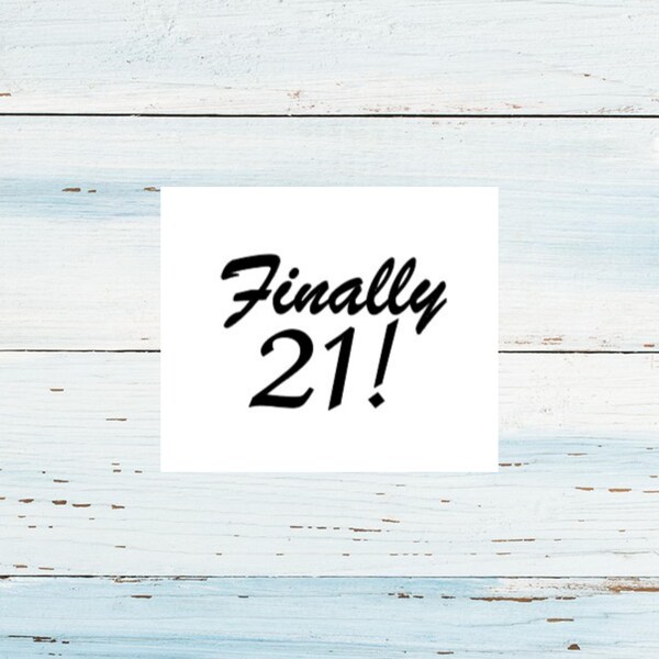 21st Birthday Decor - Etsy