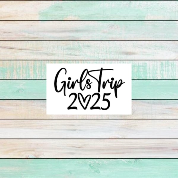 Girls Trip Decal - Etsy