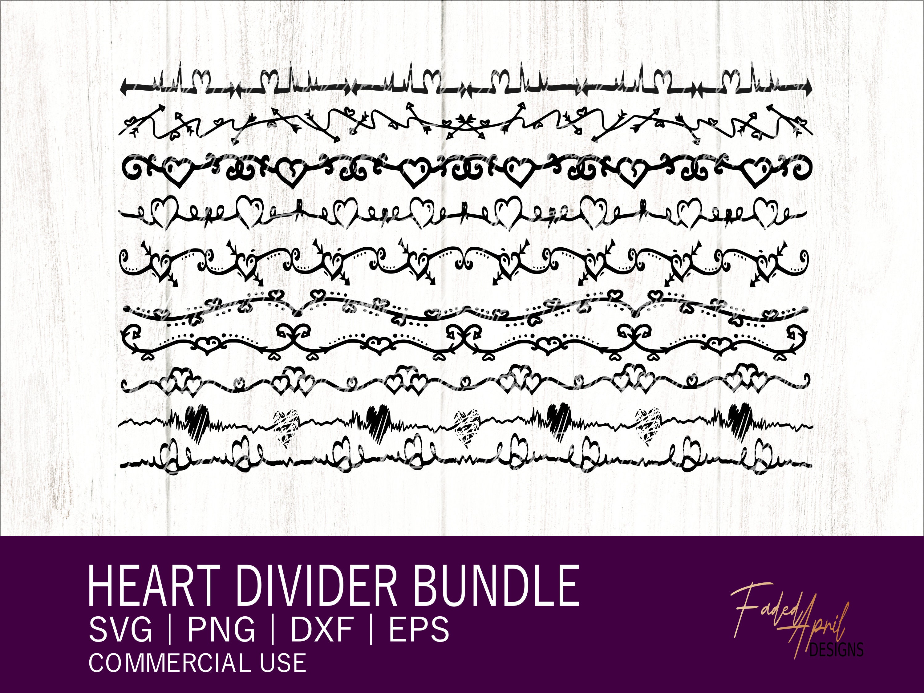 Vertical Heart Divider