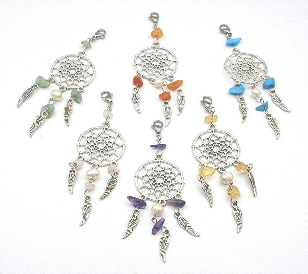 Multi-use Dreamcatcher Charm: Mini Suncatcher, Keychain, Window, Car ...