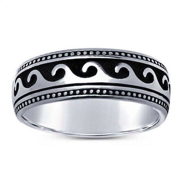 Wave Ring - Etsy