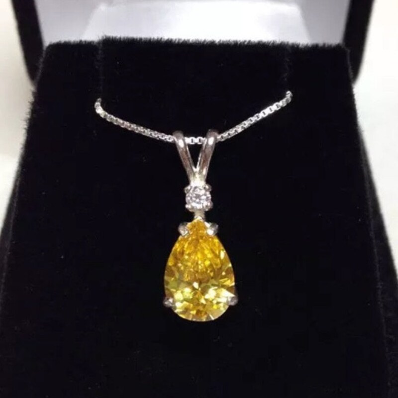 Yellow Pendant - Etsy