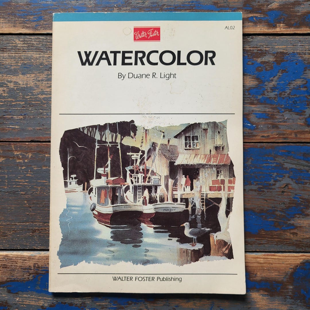 Watercolor by Duane R. Light. 1984. Excellent Vintage Condition. 63 ...