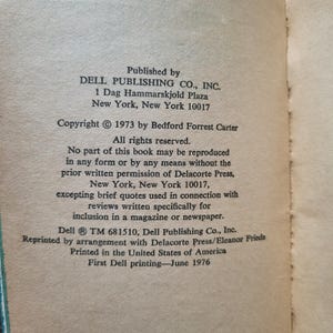 The Outlaw Josey Wales. by Forrest Carter. A Blockbuster Movie Starring ...