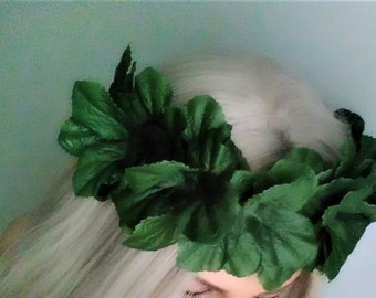 Green Leaf Crown | Etsy