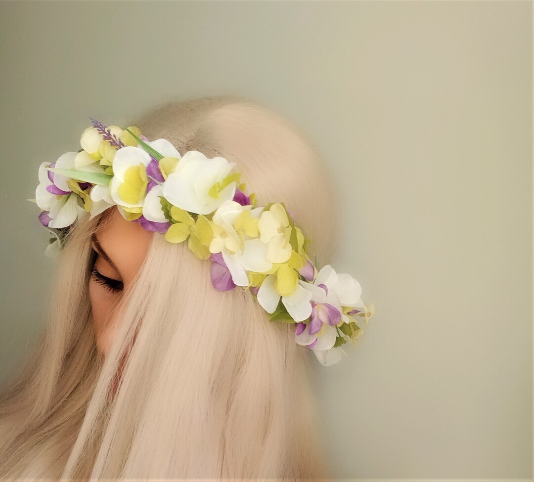 Spring Floral Crown - Etsy