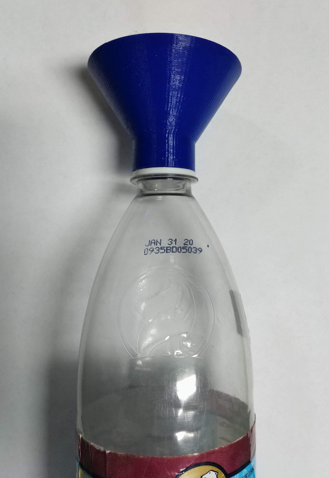 Funnel for Water Bottle. Screws / Snaps On. Add Liquids or Flavorings ...