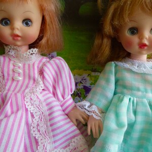 You Choose - 2 Pretty, Vintage DOLL PARTY DRESS for Amanda Jane, Fishel ...