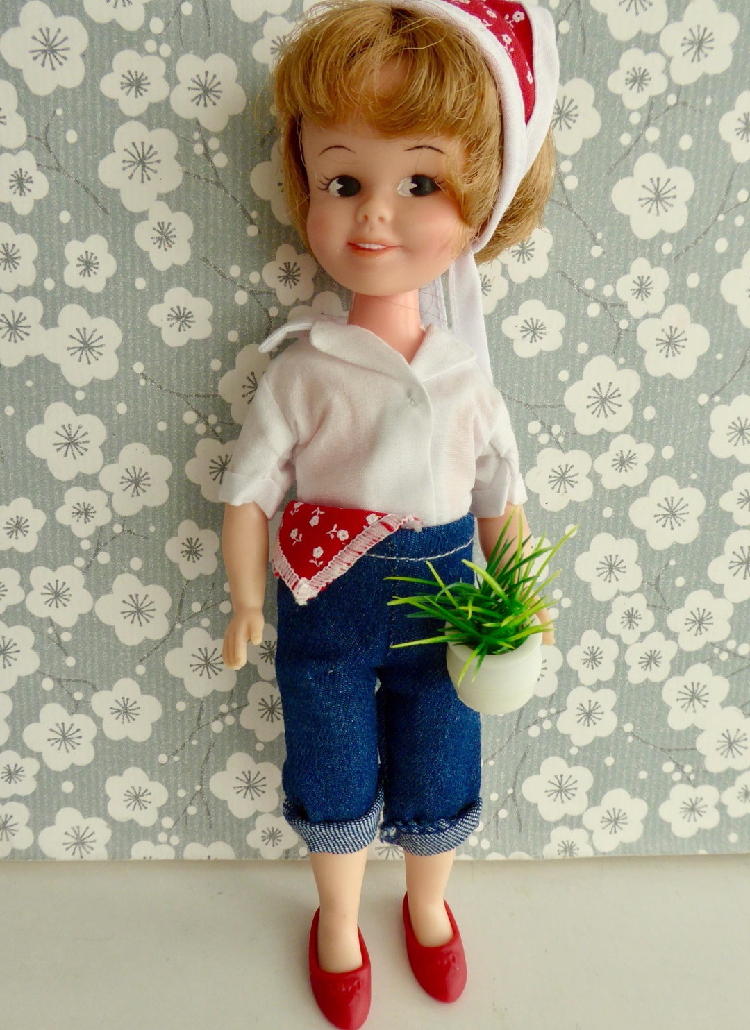 Wonderful & Original 8in/19cm Smiling PENNY BRITE DOLL in Her Authentic ...