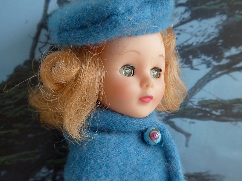 HANDMADE DOLL CAPE and Matching Beret - Seriously Stunning for 10-11in ...