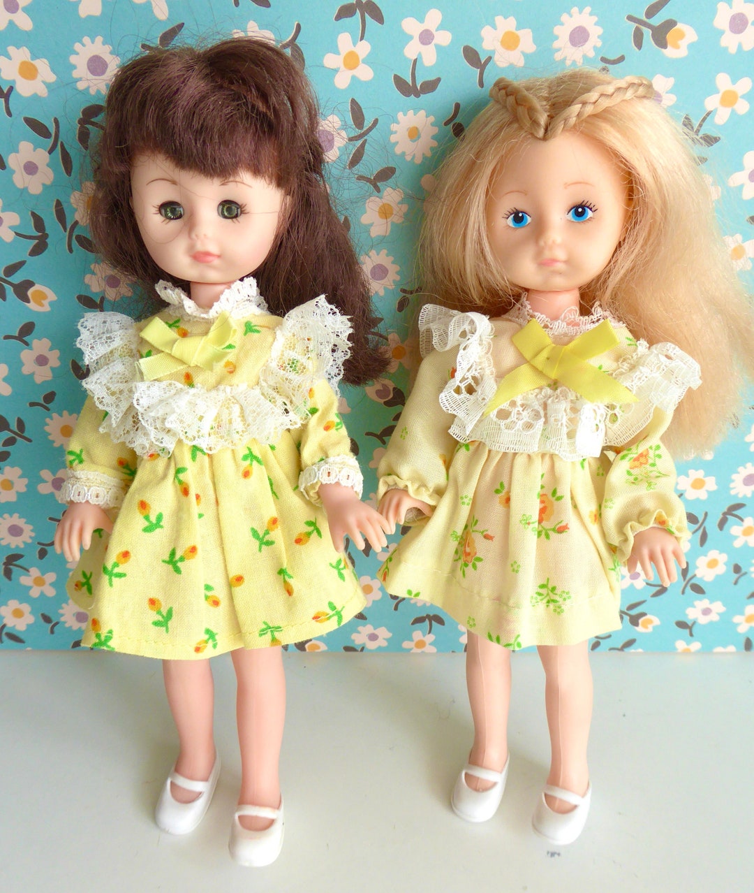 Choose From Two ORIGINAL GINNY DOLL Dresses, Party-ready for Slender 7 ...