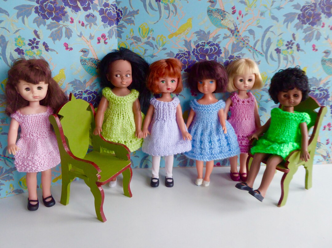 New Delivery *** We Have 15 Colours of HANDKNIT DOLL DRESSES - Perfect ...