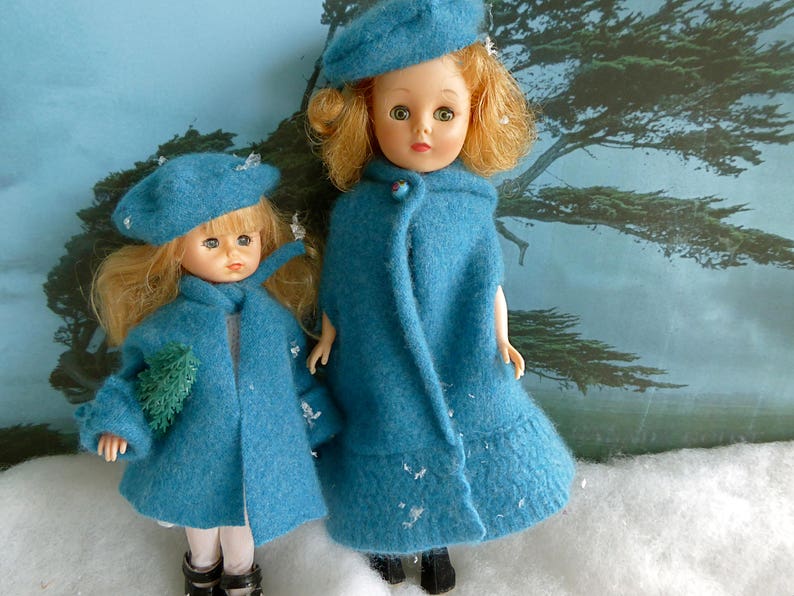 HANDMADE DOLL CAPE and Matching Beret Seriously Stunning for | Etsy