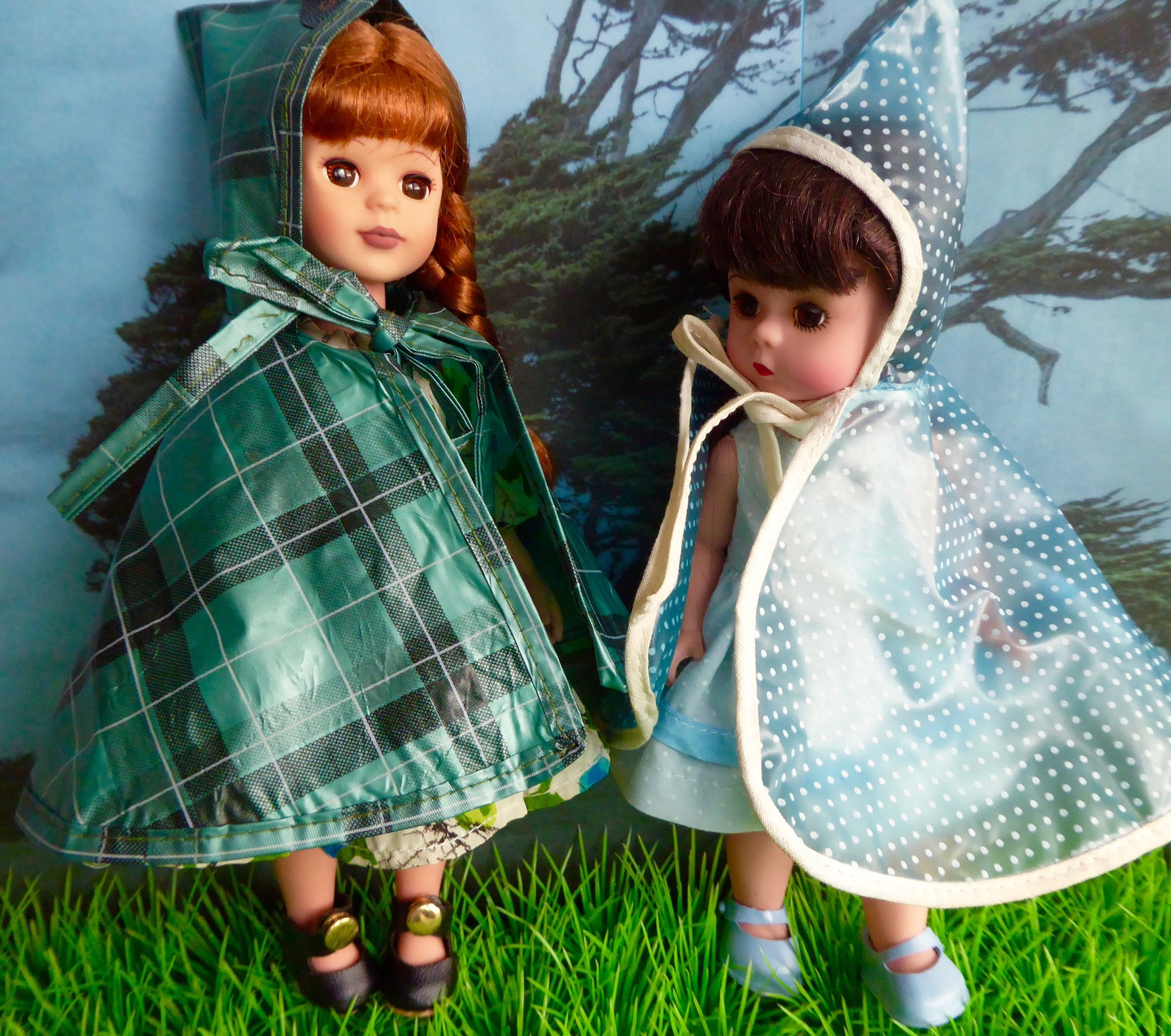 Vintage PLASTIC RAIN CAPE for 79/16-20cm Dolls - Etsy UK