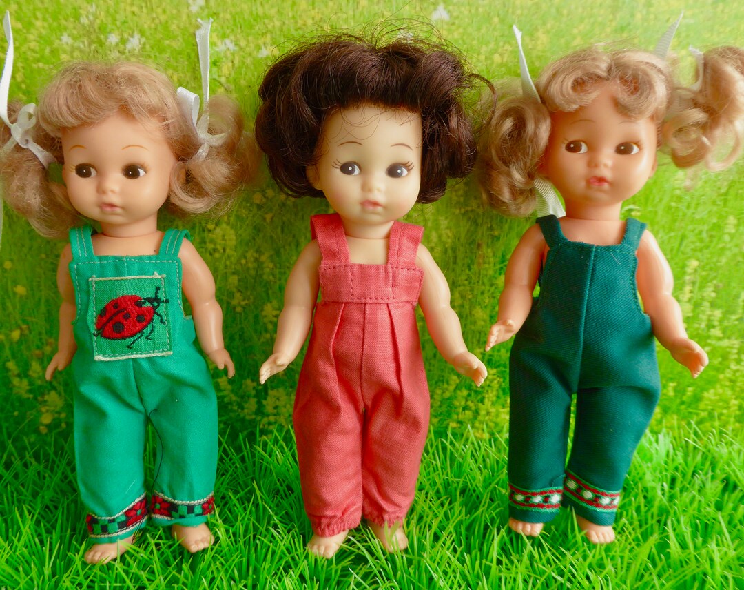 Only One Left, From 3 Original AMANDA JANE DUNGAREES, for 7-8in/16-20cm ...