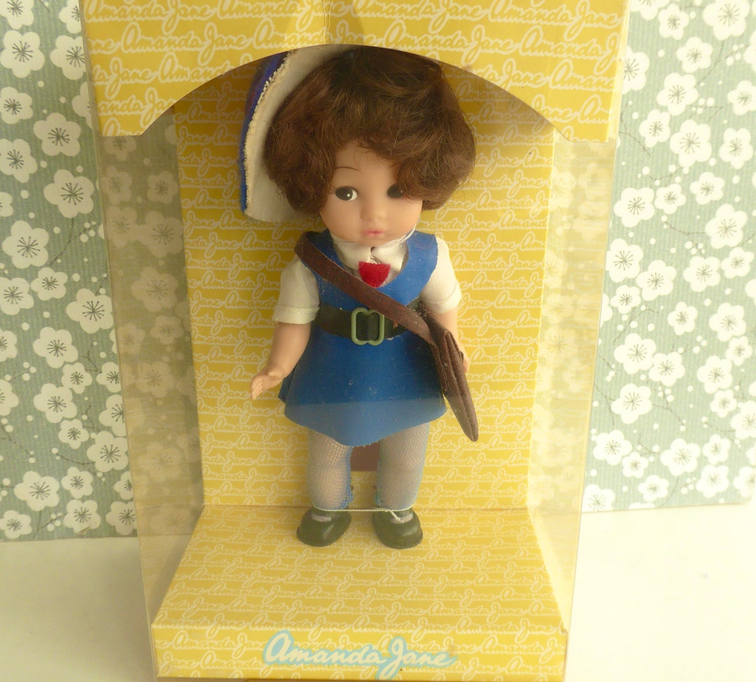 Mint Condition 1980s AMANDA JANE DOLL, Dressed as a British Schoolgirl ...