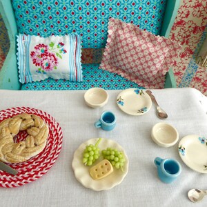 1950s MINIATURE COUNTRY KITCHEN With Vintage Martin Fuchs Tinplate ...