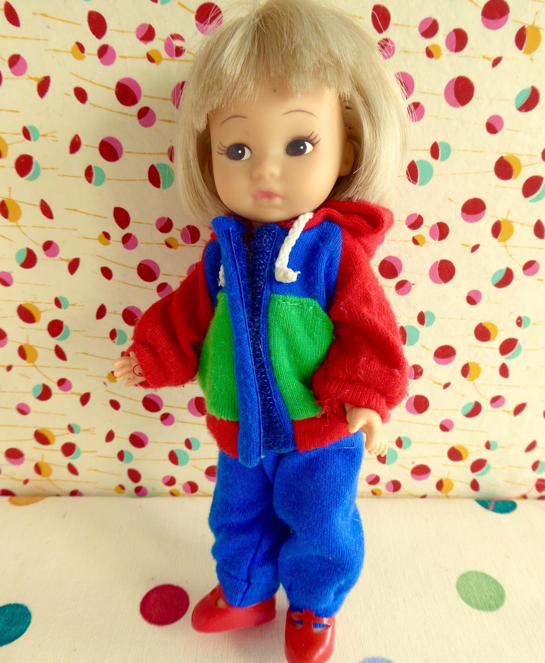 2 Piece Vintage PLAY CLOTHES OUTFIT - for Most 7-8in/16-19cm Dolls Like ...