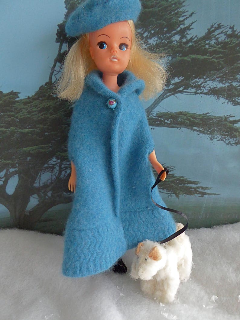 HANDMADE DOLL CAPE and Matching Beret Seriously Stunning for | Etsy