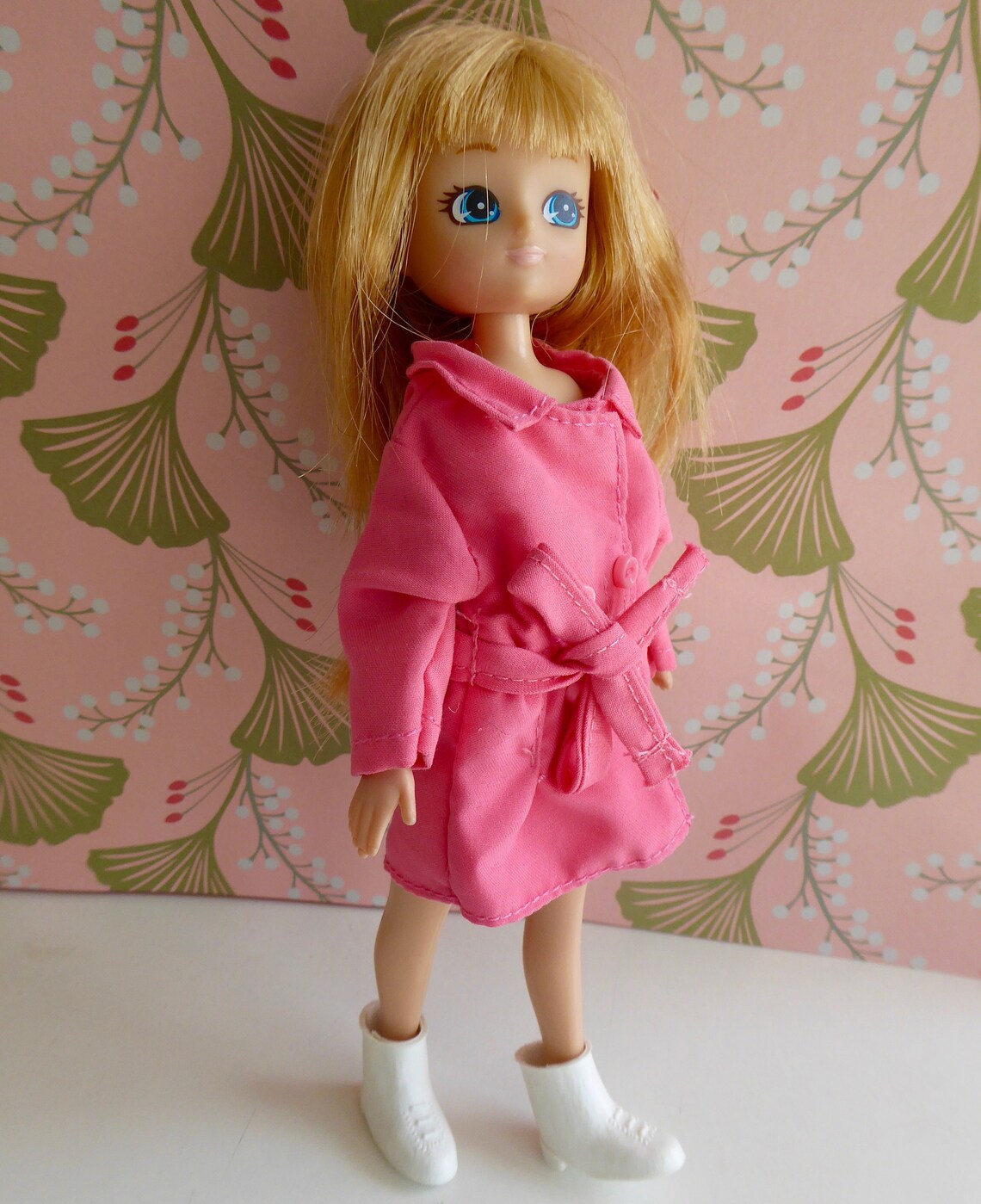 PINK DOLL JACKET or Coat for most slender 7.7-8.5in/17-19cm | Etsy