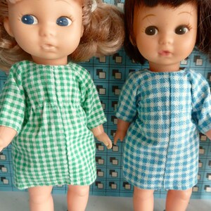 Original 70s AMANDA JANE DRESS - a Gingham Basic for Slender 6-8in/14 ...