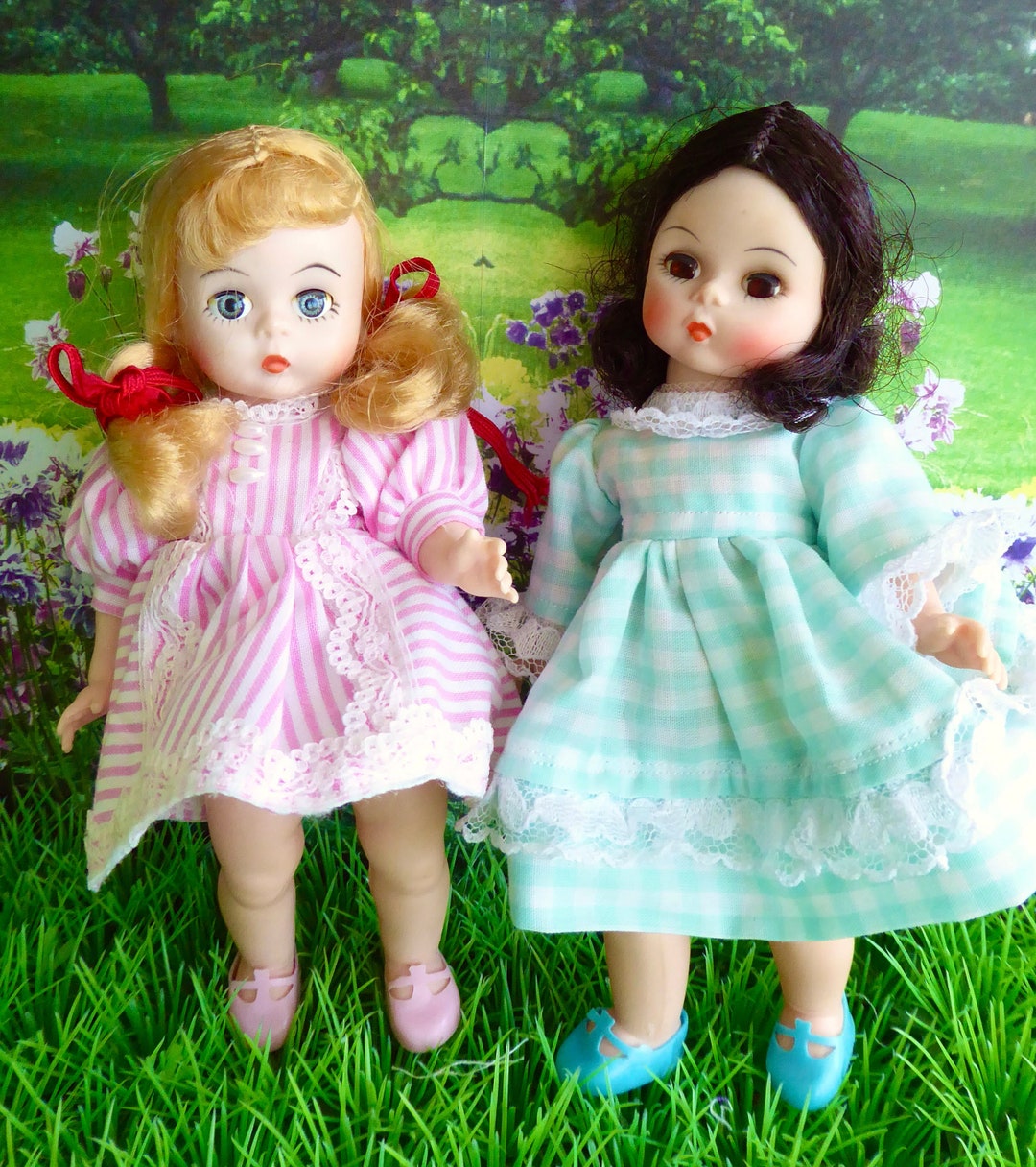 You Choose - 2 Pretty, Vintage DOLL PARTY DRESS for Amanda Jane, Fishel ...