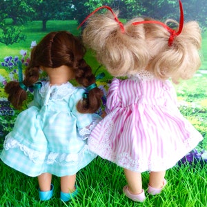 You Choose - 2 Pretty, Vintage DOLL PARTY DRESS for Amanda Jane, Fishel ...