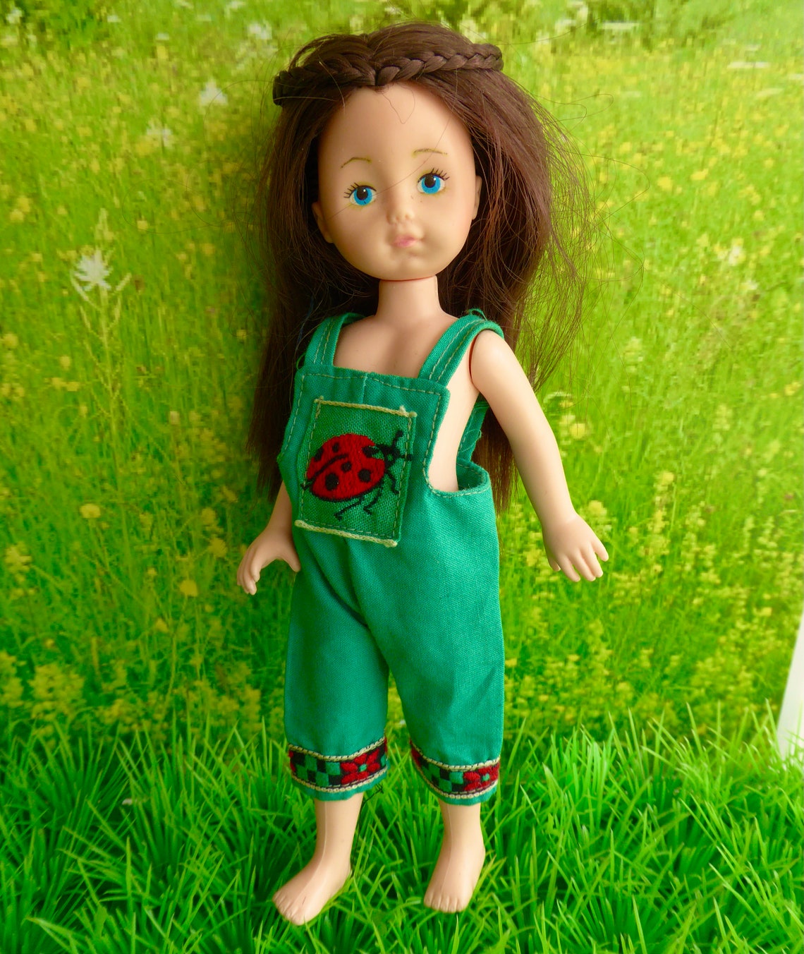 Only One Left, From 3 Original AMANDA JANE DUNGAREES, for 7-8in/16-20cm ...