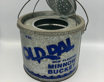Minnow Bucket - Etsy