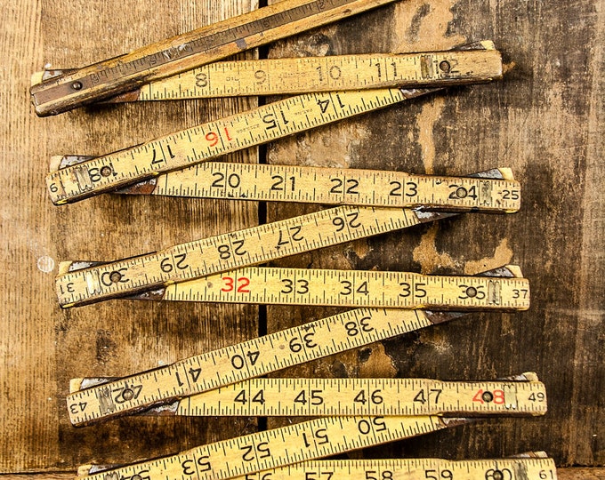 Wooden Folding Measuring Stick - Etsy