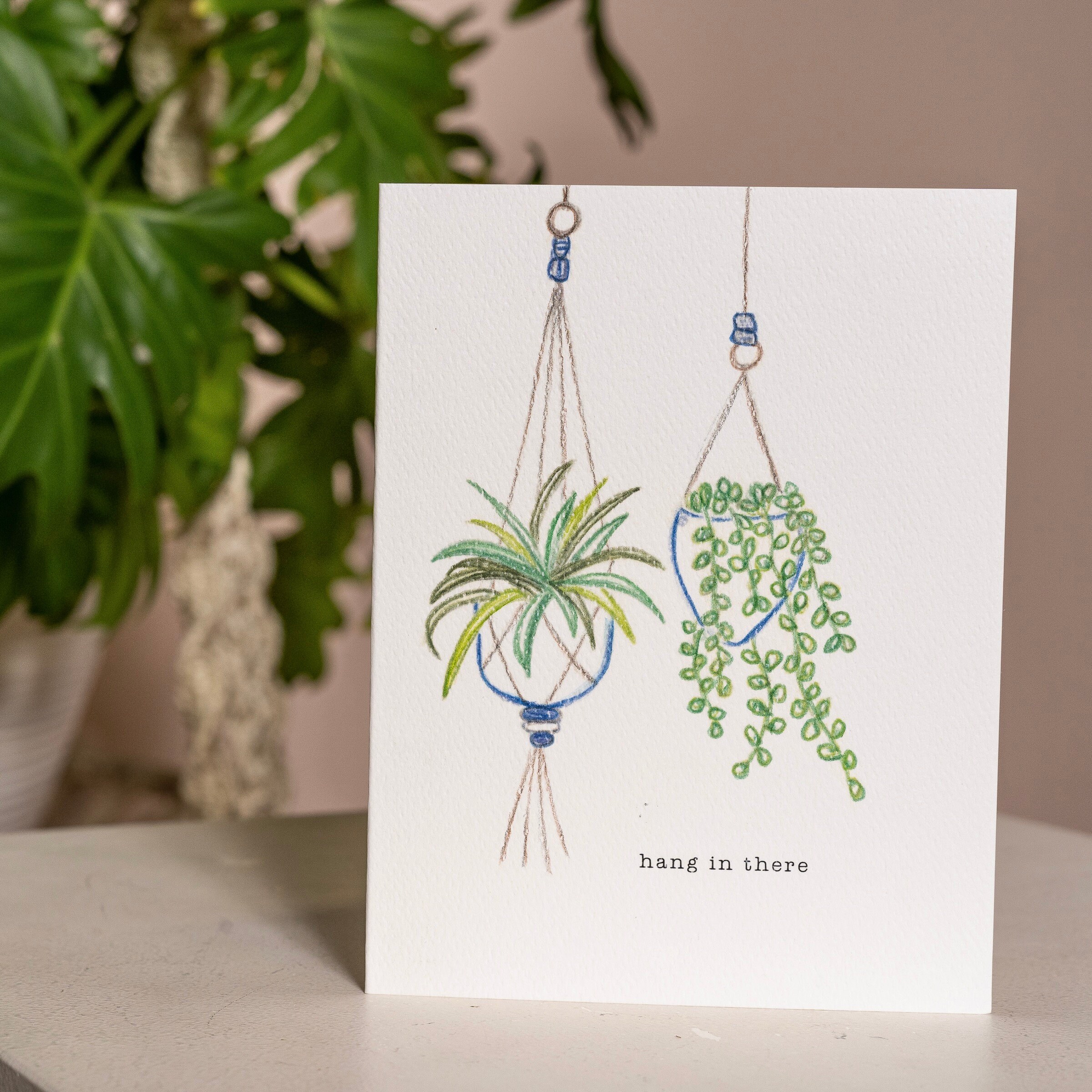 Plant Obsession Note Card Set of 8 - Etsy