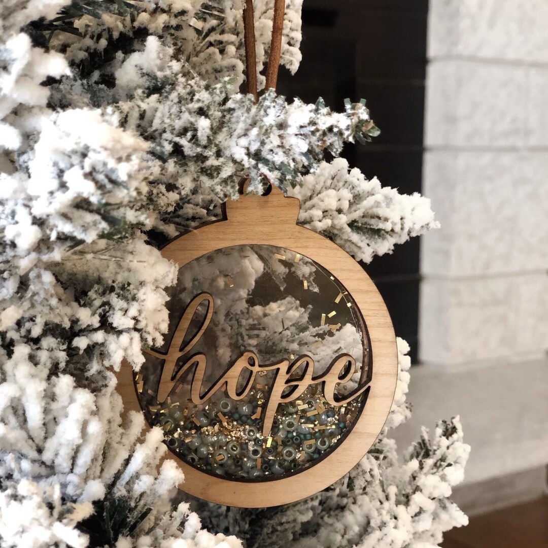 Hope Christmas Tree Ornament - Etsy